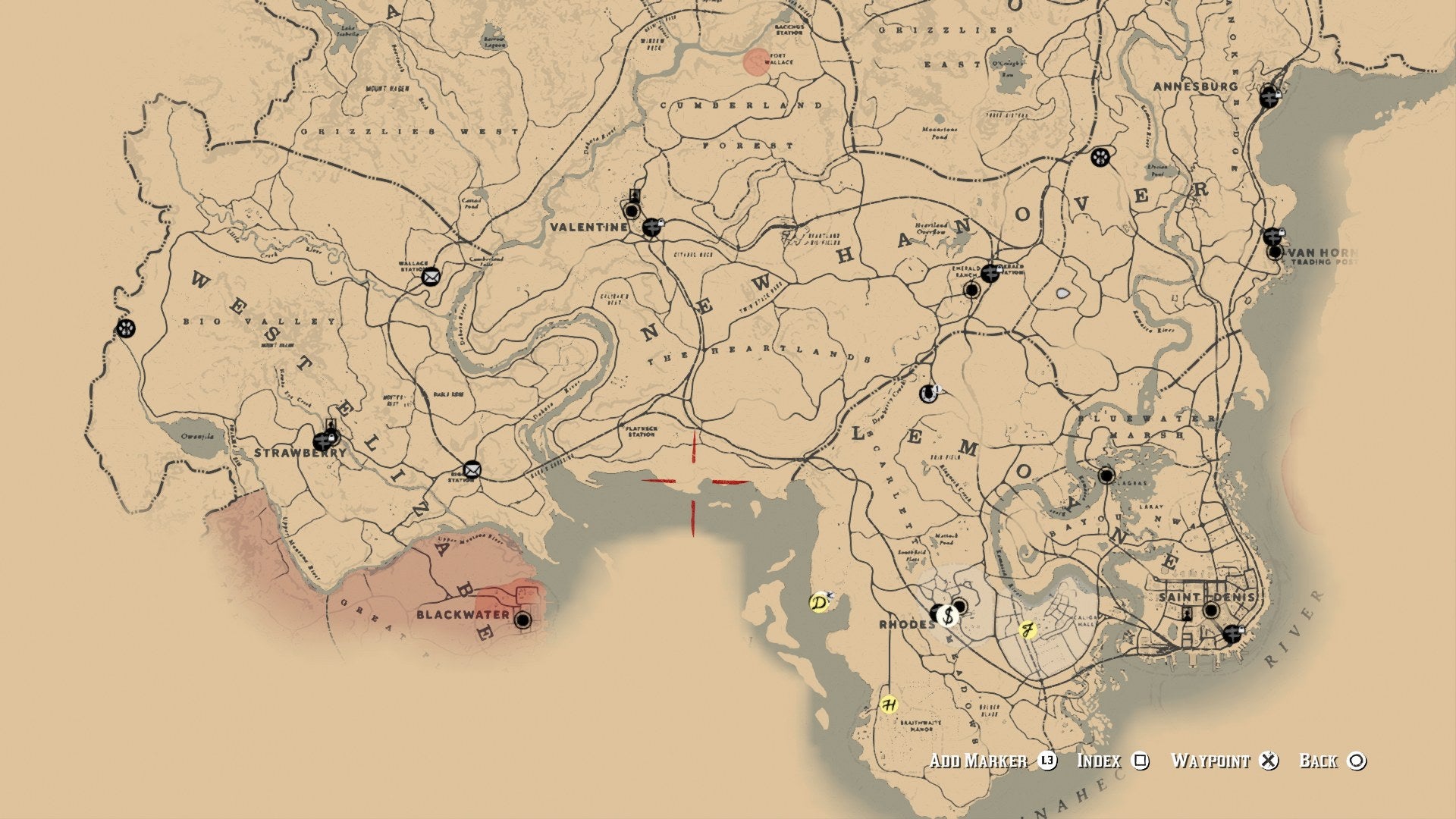Red Dead Redemption 2 How To Unlock The Whole Map VG247